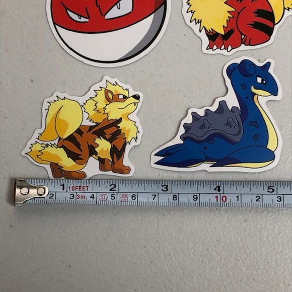 Toys | 25 Pokemon Waterproof Stickers Decals Skateboard | Poshmark